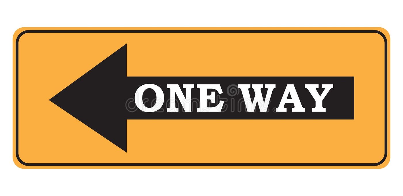 One Way Signage Stock Illustrations – 713 One Way Signage Stock ...