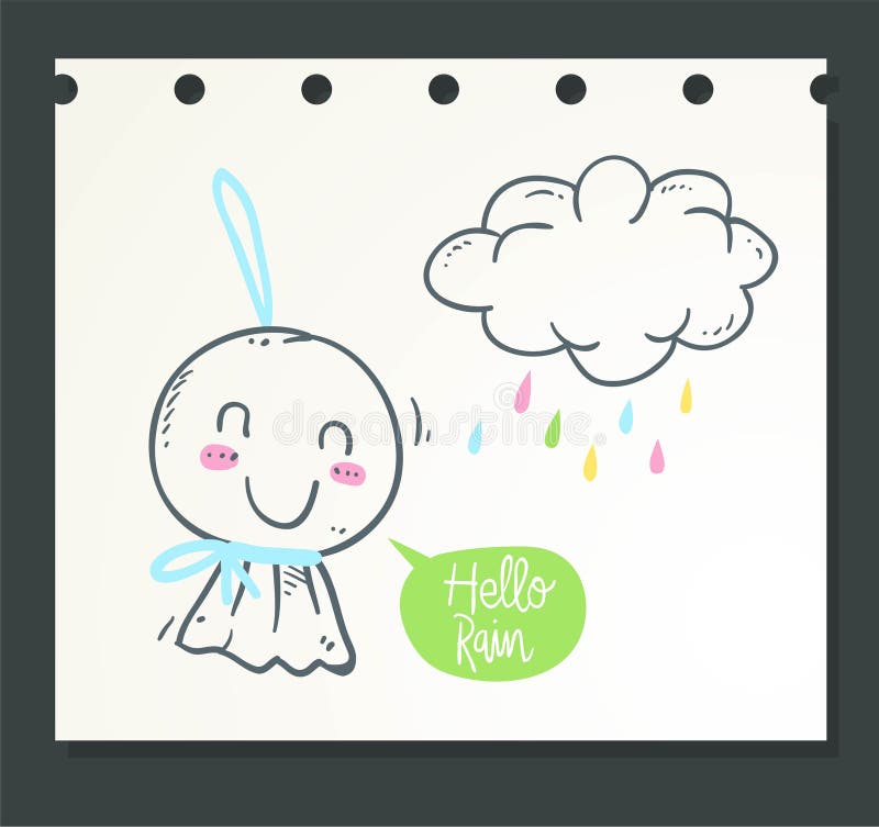 Teru Teru Bozu or Rain Doll. Teru -teru Bozu Means Protect Rainy Doll ...