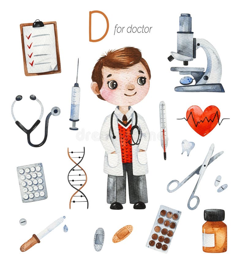 Doctors Instruments Clip Art