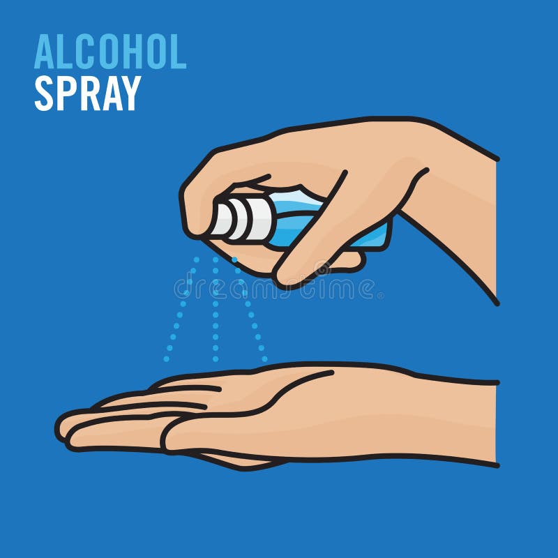 Spraying Anti-Bacterial Sanitizer Spray, Hand Sanitizer Dispenser ...