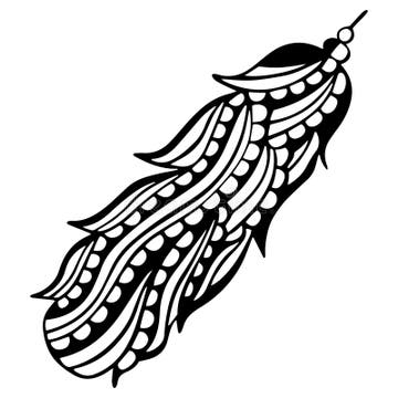 Quill Pen Coloring Page Stock Illustrations – 85 Quill Pen Coloring ...