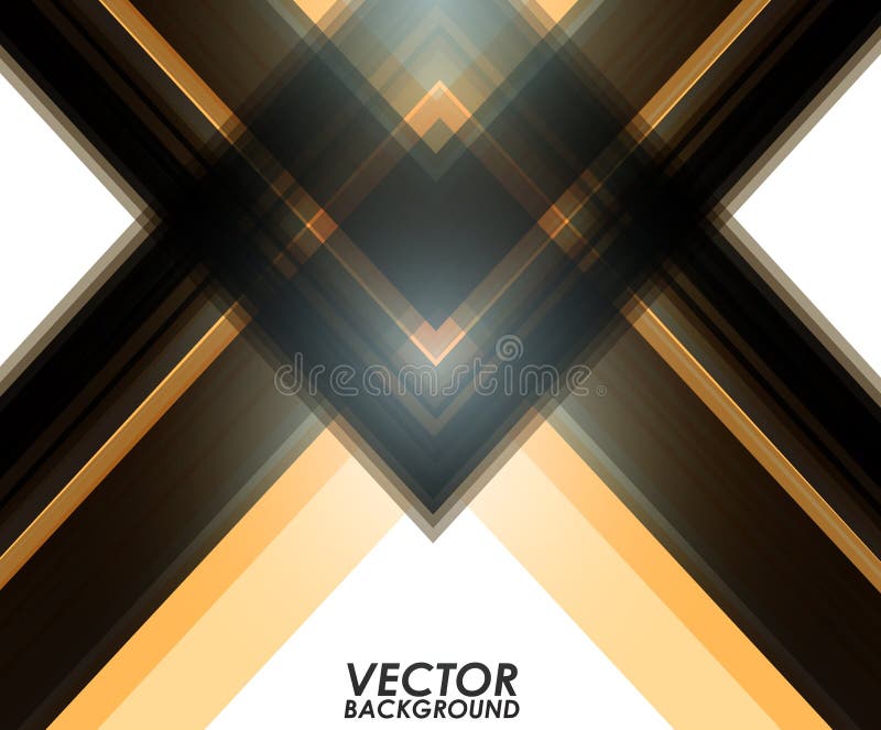Abstract Arrow and Geometric Hi-tech Background. Abstract Futuristic ...