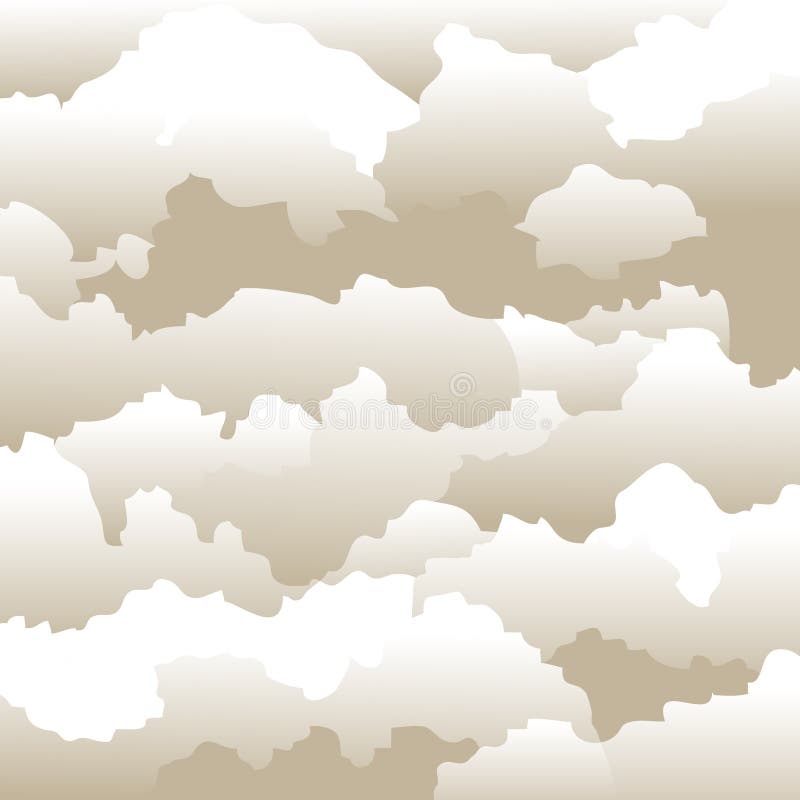 Awesome Cloudy Sky Pattern Vector Stock Vector - Illustration of ...