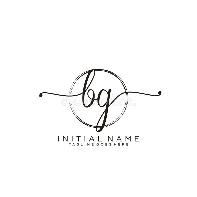 Bg Script Logo Stock Illustrations – 141 Bg Script Logo Stock ...