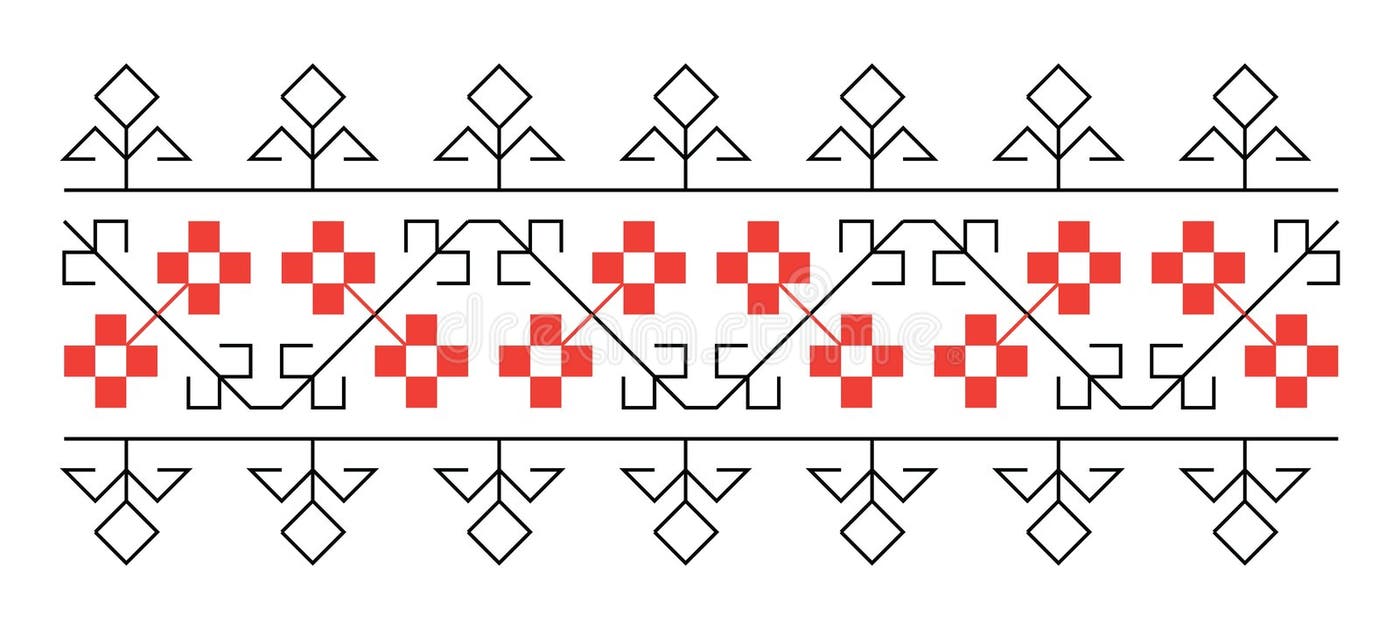 Romanian Traditional Border Stock Illustrations – 444 Romanian ...