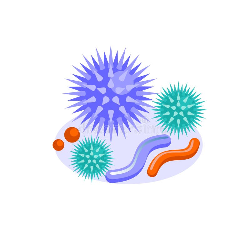 Covid 19 Corona Virus Animation Graphics Design Stock Vector ...