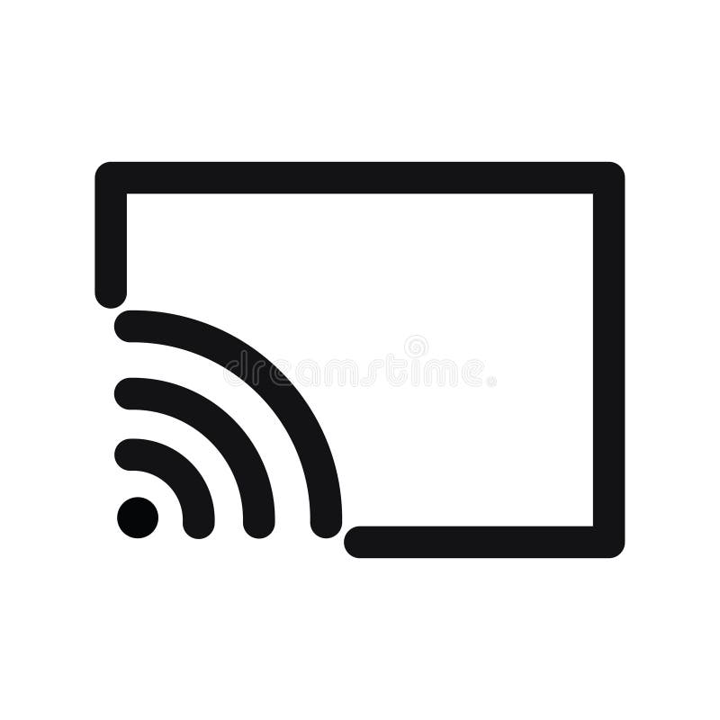 Signal for Connecting To Devices Stock Vector - Illustration of media ...