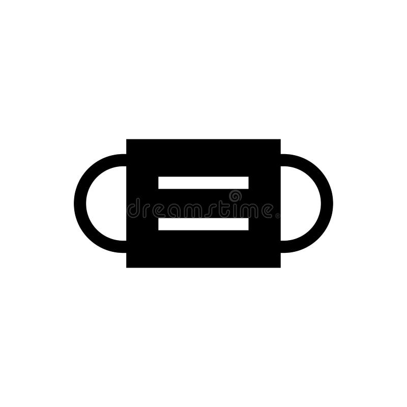 Masker Icon Vector Design Trendy Stock Vector - Illustration of covid19 ...