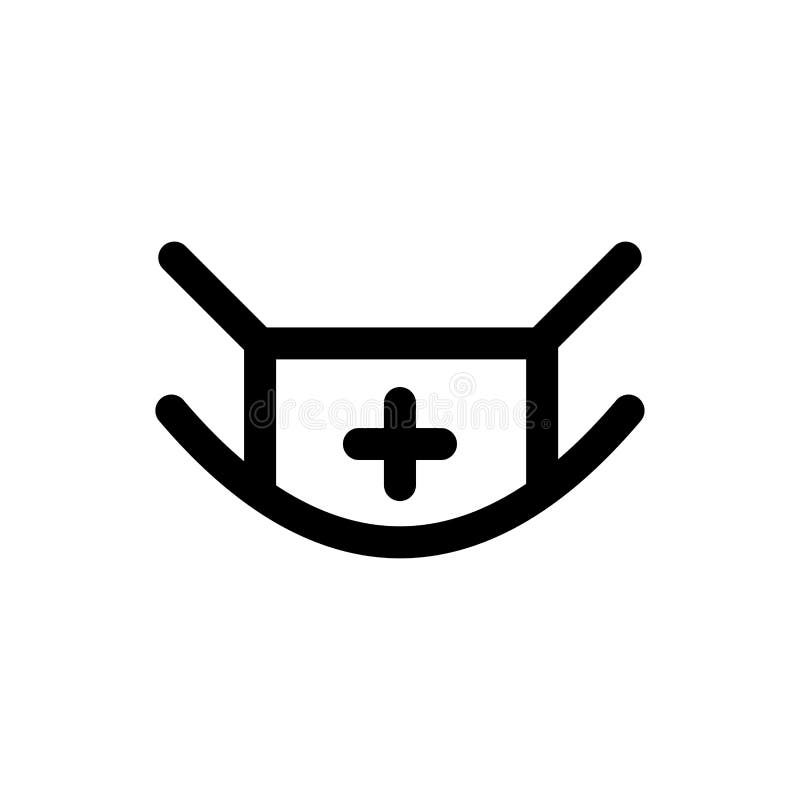 Masker Icon Vector Design Trendy Stock Vector - Illustration of care ...