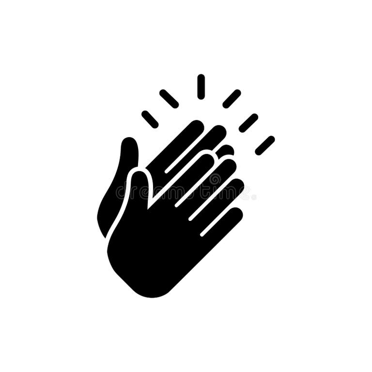 Clapping Hand Icon Stock Illustrations – 2,412 Clapping Hand Icon Stock ...