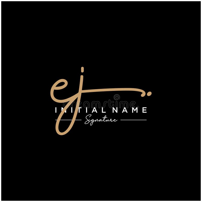 Ej Signature Stock Illustrations – 242 Ej Signature Stock Illustrations ...