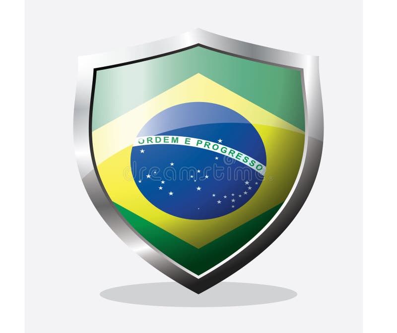 Shield Brazil Star Stock Illustrations – 72 Shield Brazil Star Stock ...