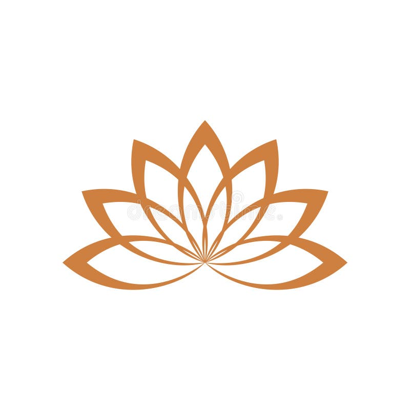 Lotus Flower the Sign of Purity Stock Vector - Illustration of lotus ...