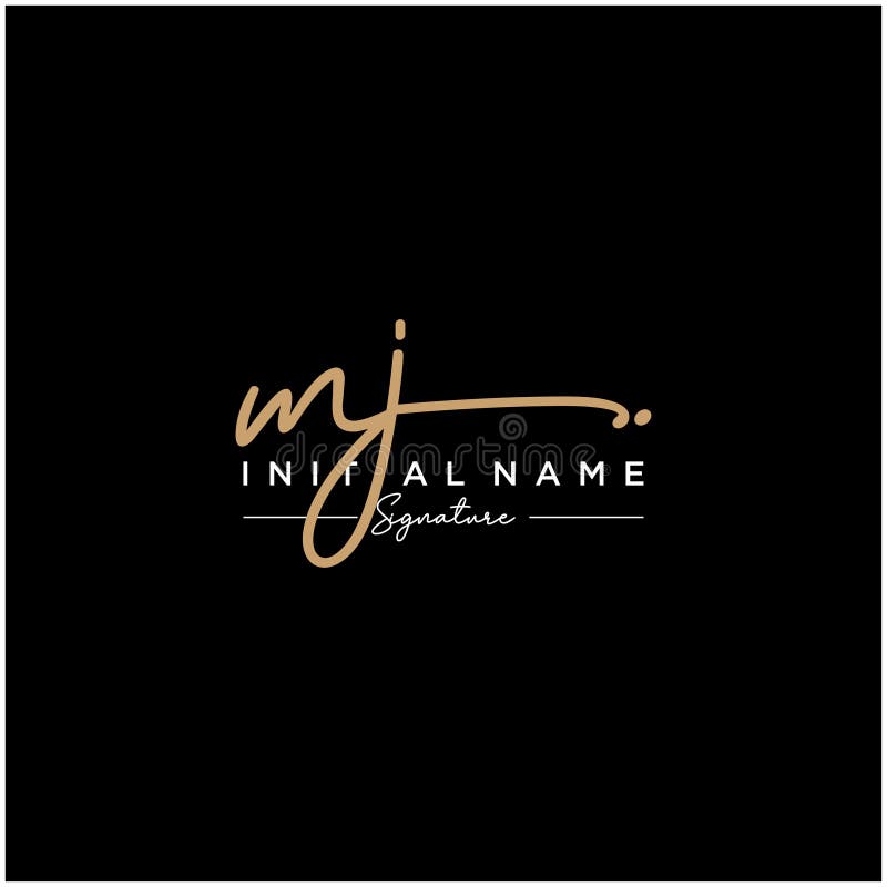 Mj Signature Stock Illustrations – 250 Mj Signature Stock Illustrations ...