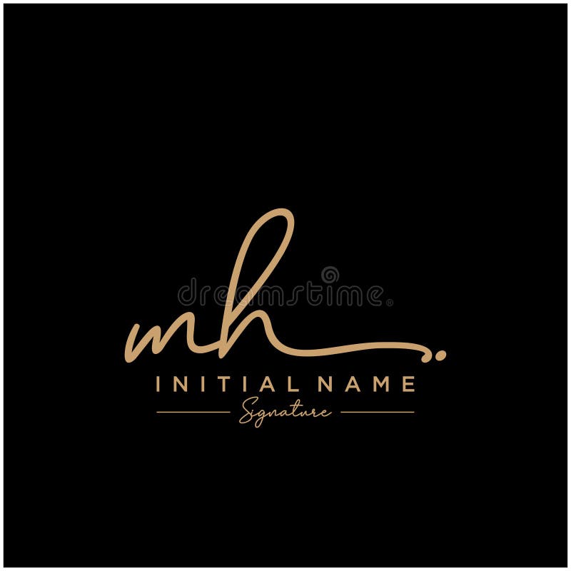 Mh Signature Stock Illustrations – 250 Mh Signature Stock Illustrations ...