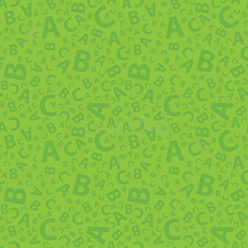 Green 123 Number Background Seamless Stock Vector - Illustration of ...