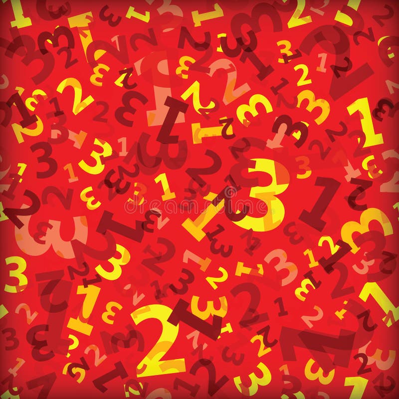 Jumbled Number Stock Illustrations – 165 Jumbled Number Stock ...