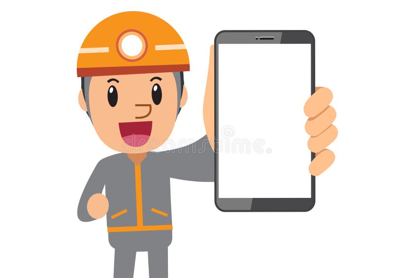 Cartoon Technician Smartphone Stock Illustrations – 469 Cartoon ...