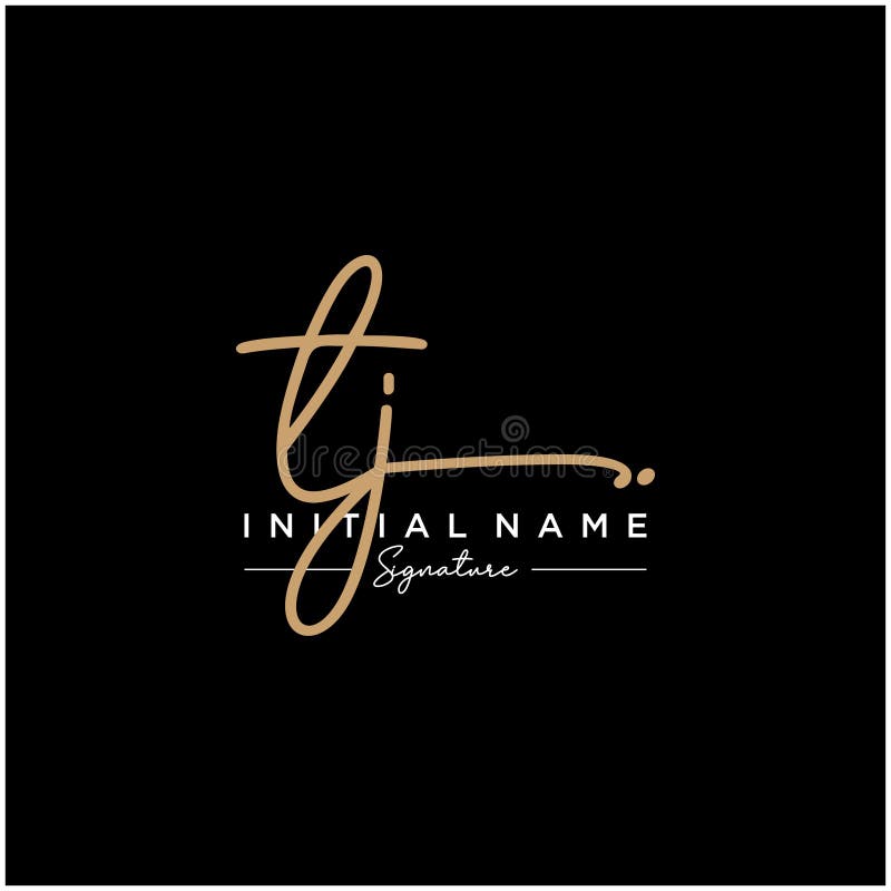 Tj Signature Stock Illustrations – 194 Tj Signature Stock Illustrations ...