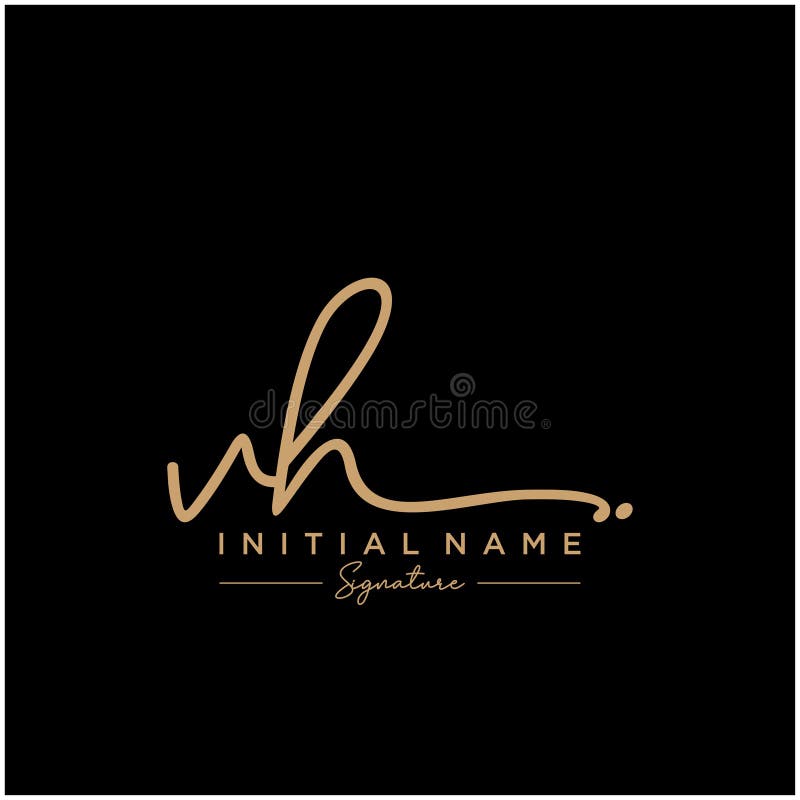 Vh Signature Stock Illustrations – 160 Vh Signature Stock Illustrations ...