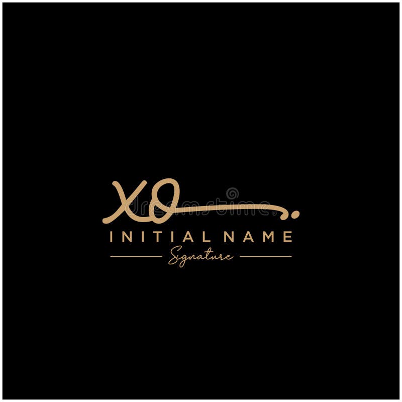 Xo Signature Stock Illustrations – 163 Xo Signature Stock Illustrations ...