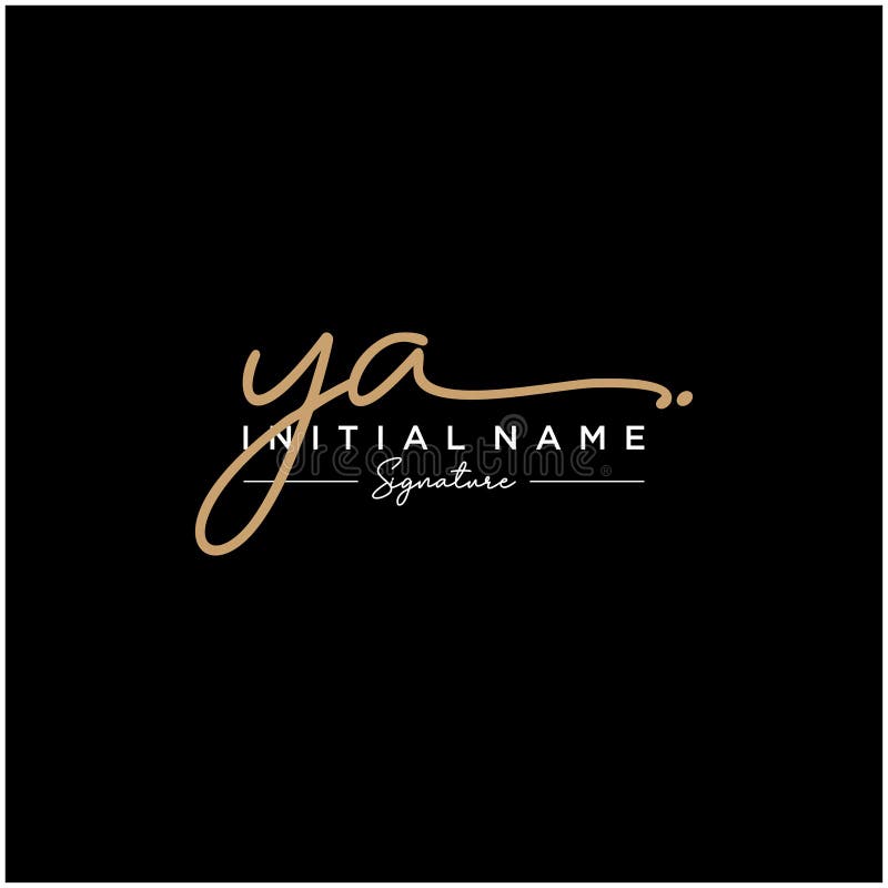 Ya Signature Stock Illustrations – 211 Ya Signature Stock Illustrations ...