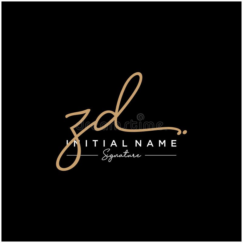 Signature Zd Stock Illustrations – 210 Signature Zd Stock Illustrations ...