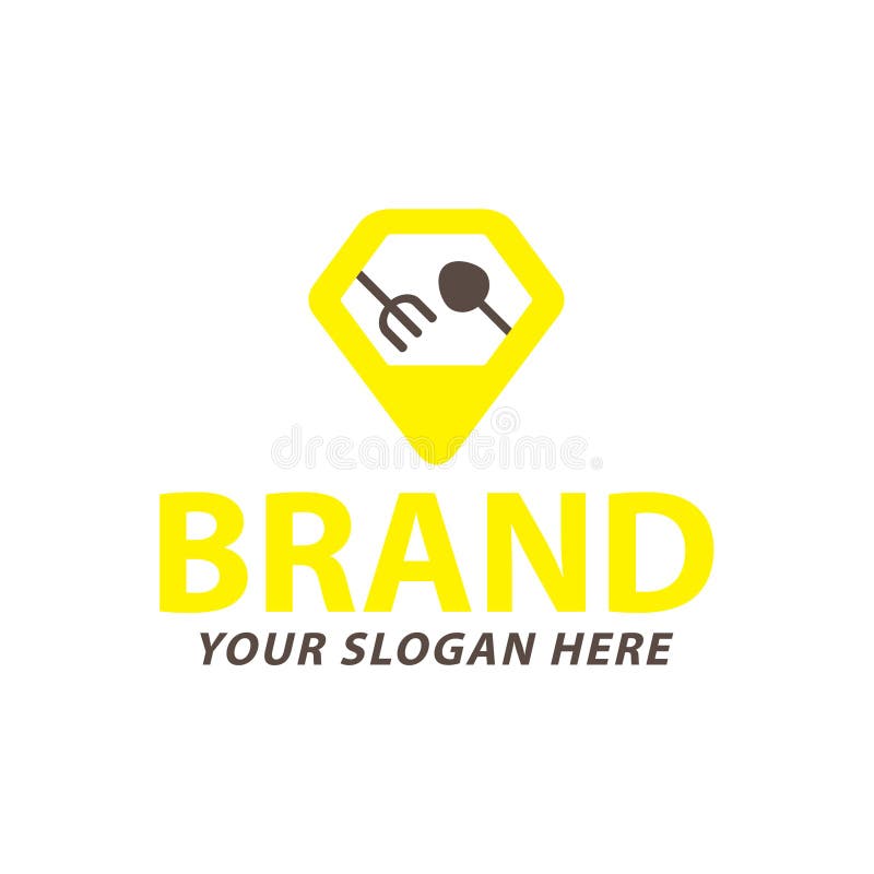 Creative Fork and Spoon Logo Design, Vector Stock Illustration ...