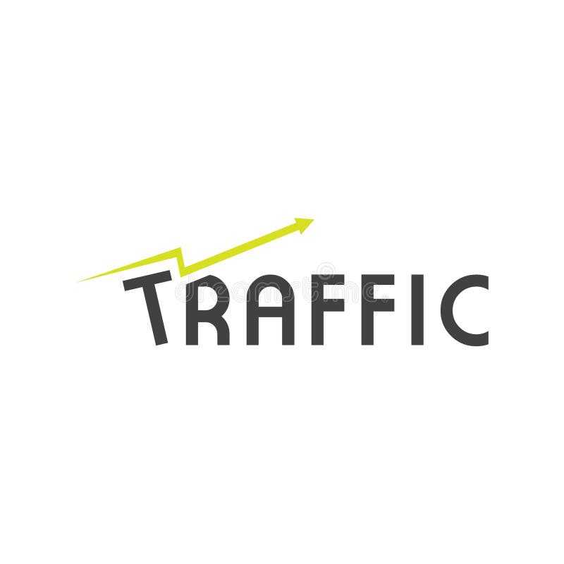 Creative Traffic Logo Design, Vector Stock Illustration - Illustration ...