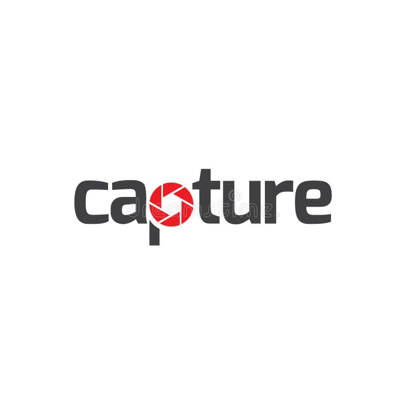 Creative Capture Logotype Logo Design, Vector Stock Illustration ...
