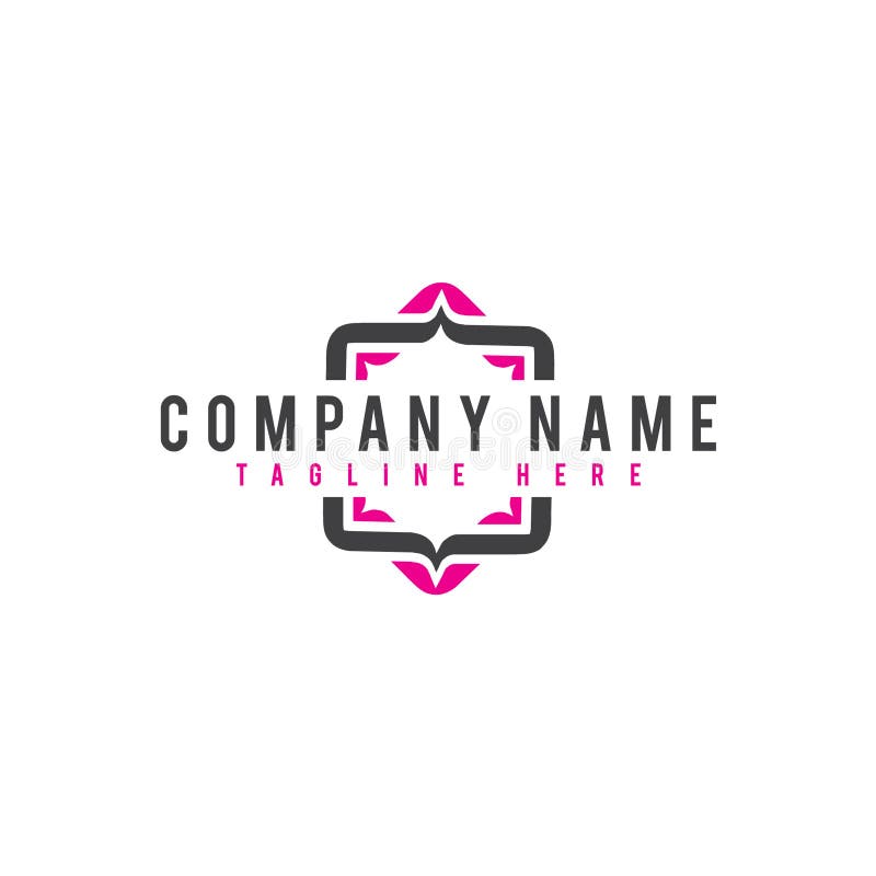 Creative and Fresh Frame Logo Design - Vector Illustrator Stock ...