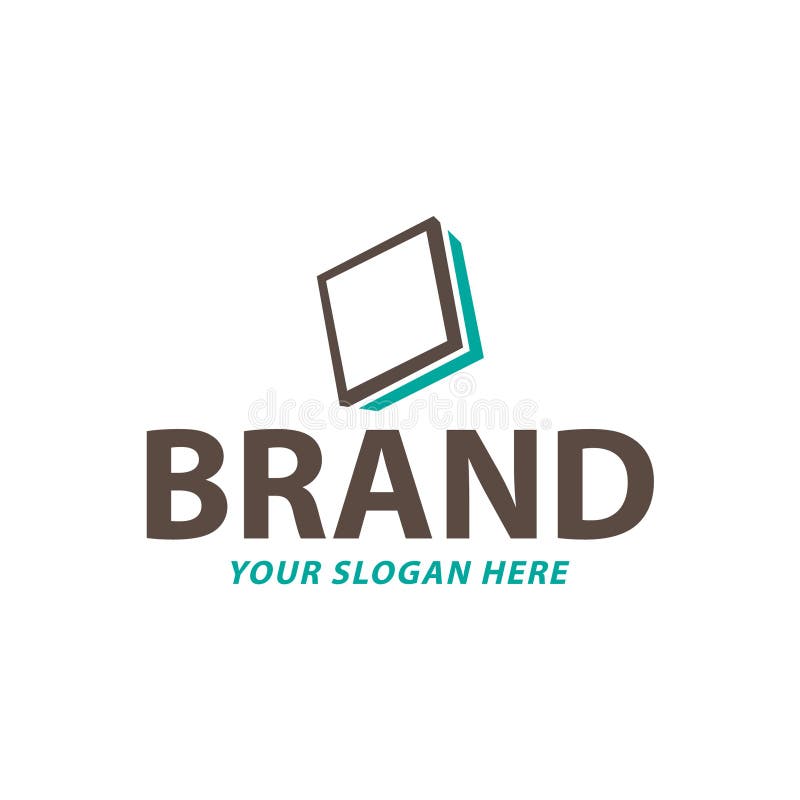 Creative Frame Logo Design, Vector Illustrator Stock Illustration ...