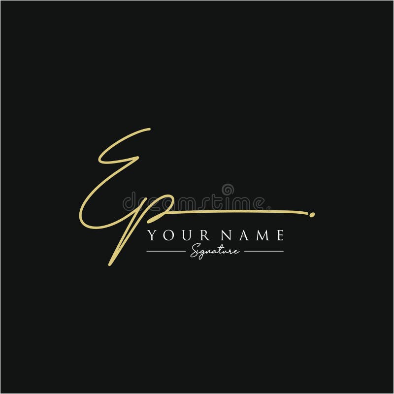 Ep Signature Stock Illustrations – 245 Ep Signature Stock Illustrations ...