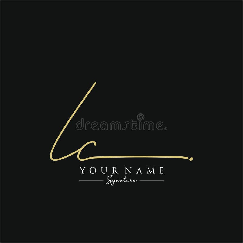 Lc Signature Stock Illustrations – 207 Lc Signature Stock Illustrations ...
