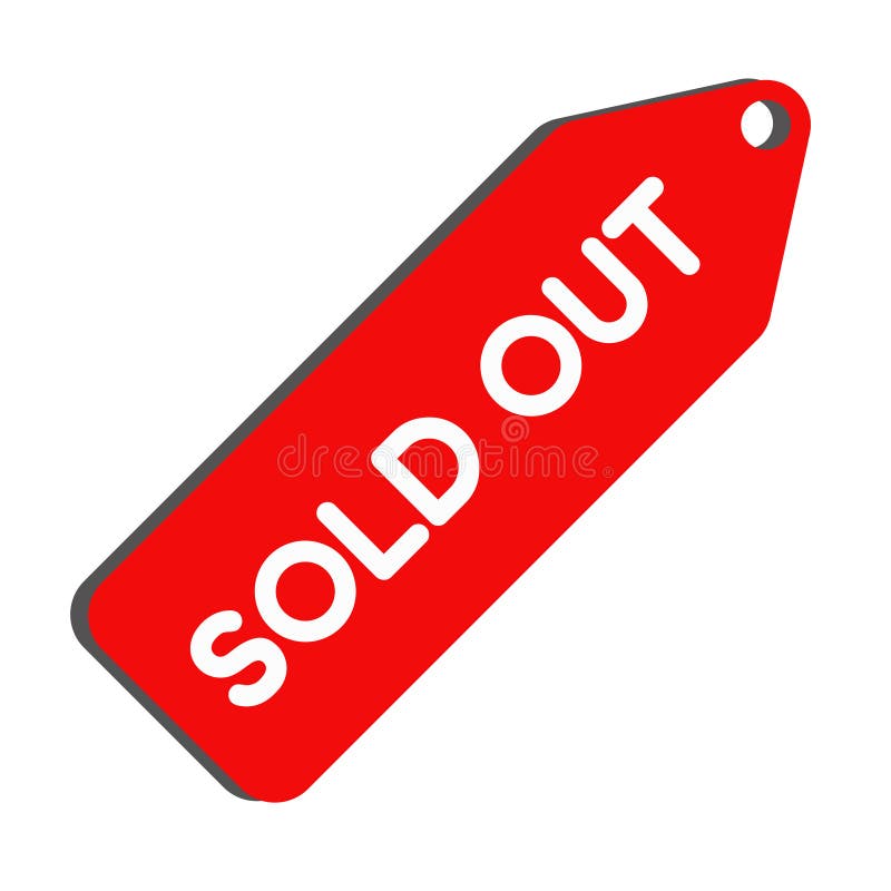 Illustration Vector Graphic Sold Out Labbel Sign Website Catalog Stock ...