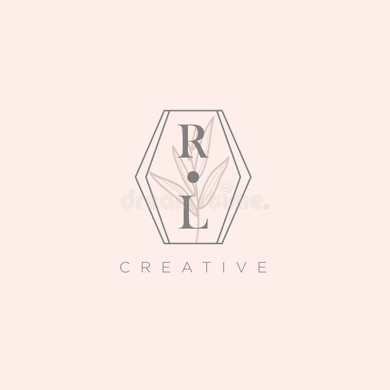 RL Beauty Vector Initial Logo, Wedding, Fashion, Jewerly, Boutique ...
