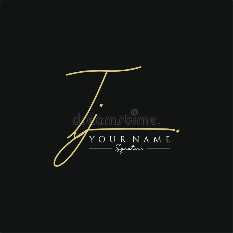 Tj Signature Stock Illustrations – 194 Tj Signature Stock Illustrations ...
