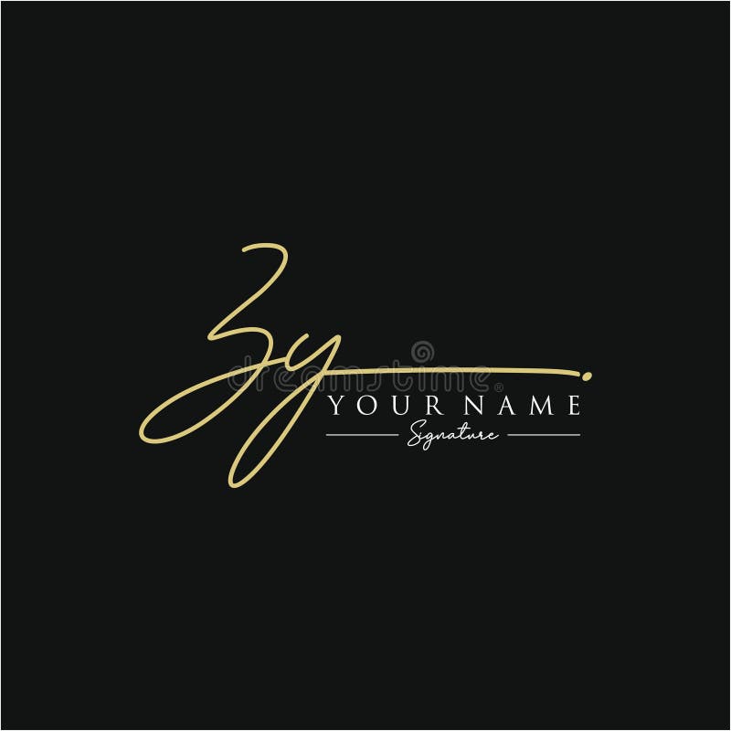 Zy Signature Stock Illustrations – 198 Zy Signature Stock Illustrations ...