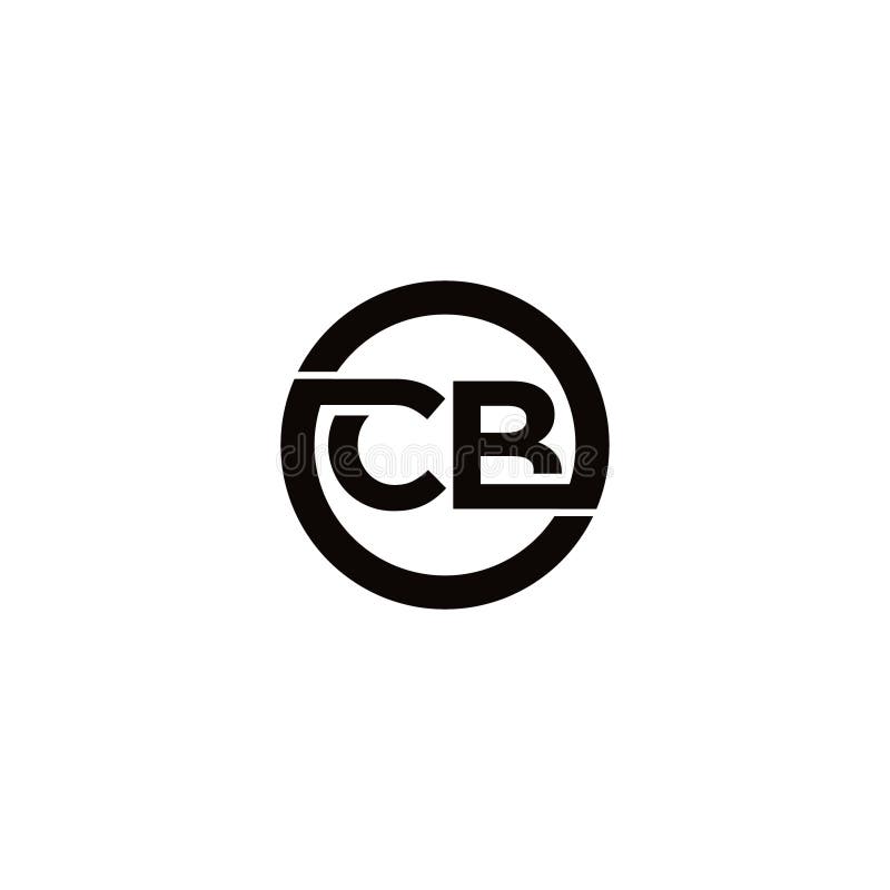 CB Letter Logo Icon Design Template Elements Stock Vector ...
