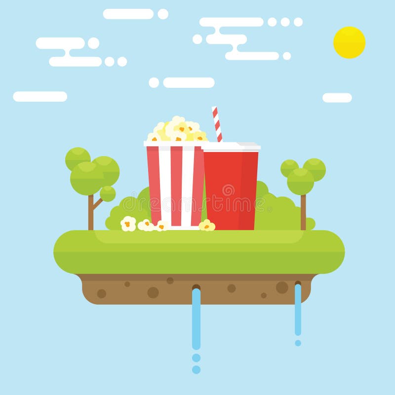 Popcorn Land Stock Illustrations – 98 Popcorn Land Stock Illustrations ...