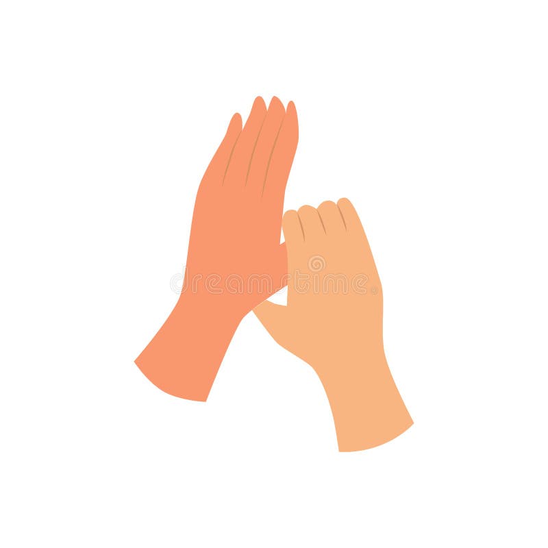 Wash Hands Step by Step Vector Icons. Stock Vector - Illustration of ...