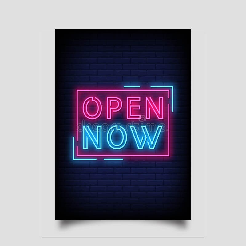 Now Open Neon Arrow Sign Stock Illustrations – 59 Now Open Neon Arrow ...