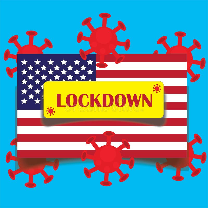 Corona Virus Pandemic Has Causing USA Being on the Lockdown Stock ...