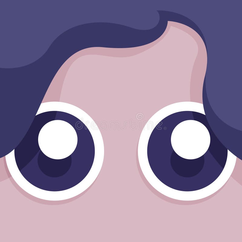 User Avatar with Cute and Flat Style Stock Vector - Illustration of ...