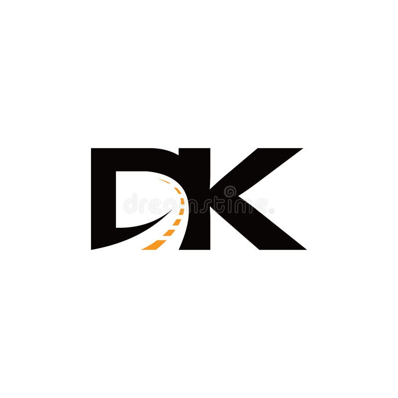 DK Letter Logo Icon Design Template Elements Stock Vector ...