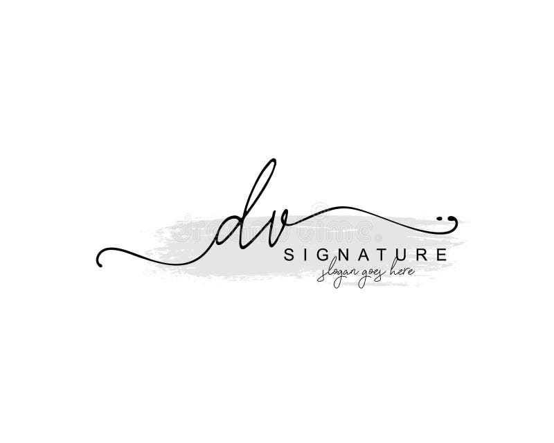 Dv Signature Stock Illustrations – 178 Dv Signature Stock Illustrations ...