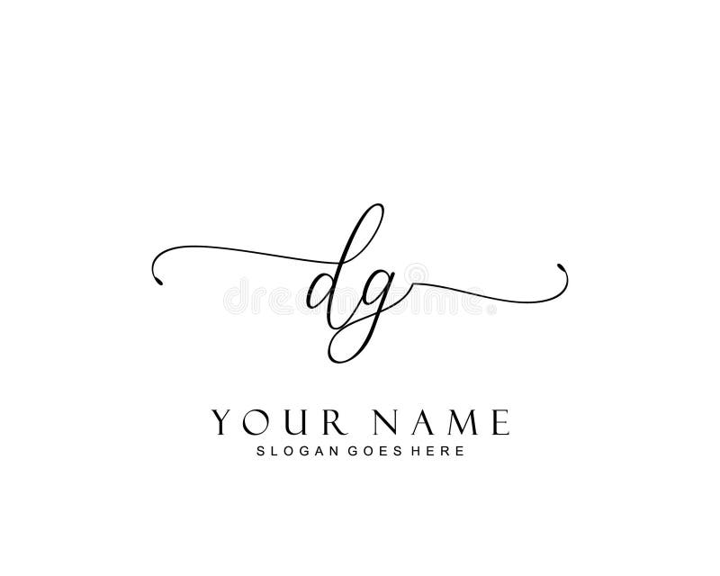 Dg Signature Stock Illustrations – 265 Dg Signature Stock Illustrations ...