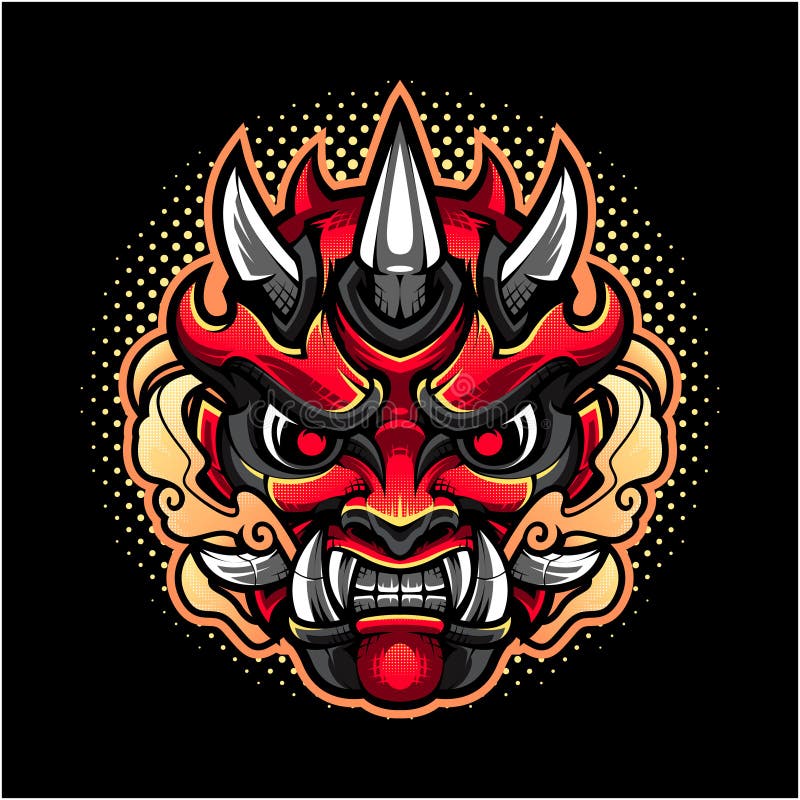 Oni Stock Illustrations – 1,691 Oni Stock Illustrations, Vectors ...