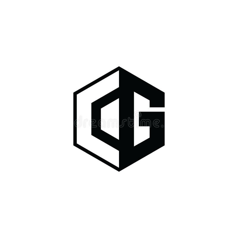 CG Letter Logo Icon Design Template Elements Stock Vector ...