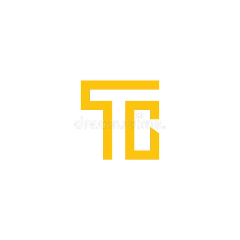TC Letter Logo Icon Design Template Elements Stock Vector ...